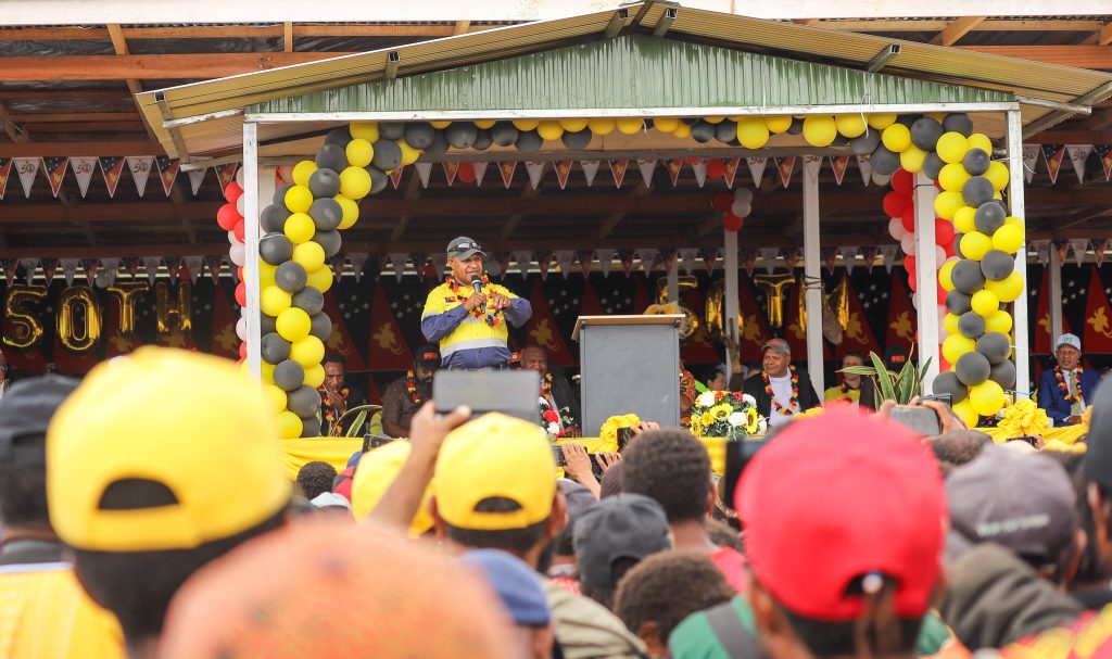 Ok Tedi happy to be part of infrastructure delivery to the Min people ...